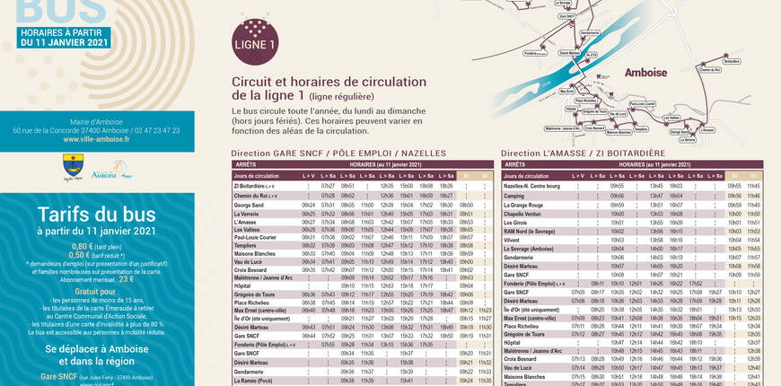Horaires Bus