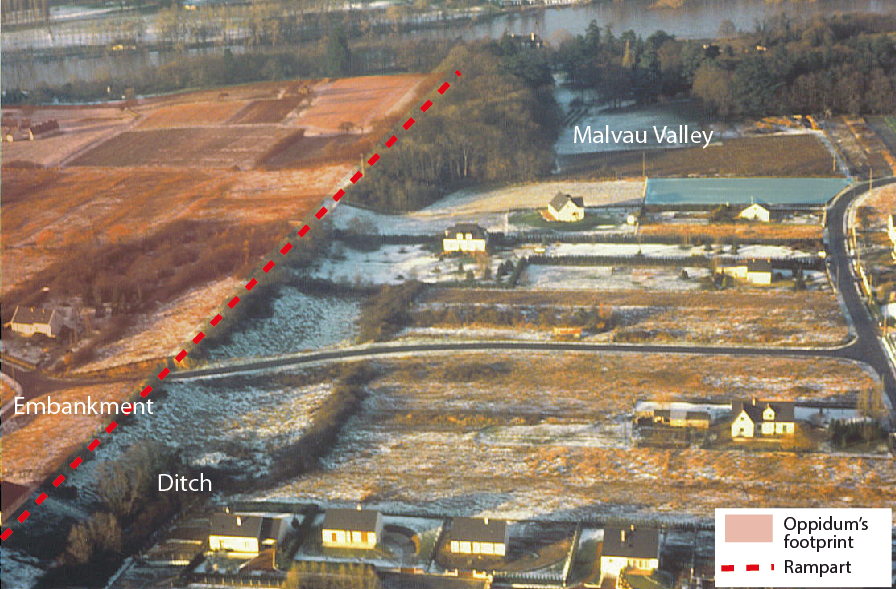 Le rempart gaulois | Ville d'Amboise - Site officiel